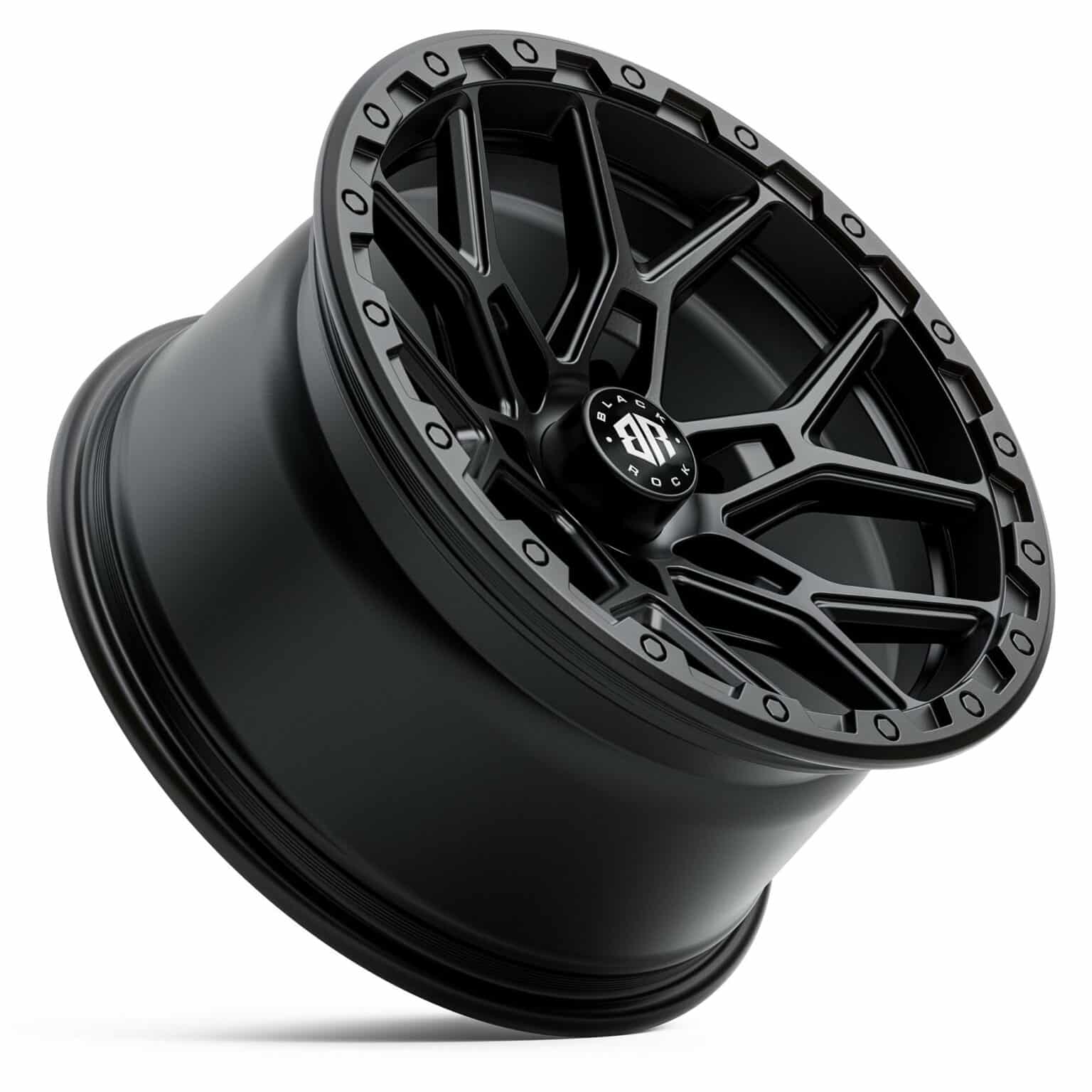 4X4 RIMS BLACK ROCK VIPER SATIN BLACK MAGS | NYC WHEELS
