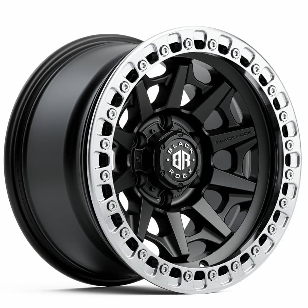 BEADLOCK RIMS BLACK ROCK CAGE SATIN BLACK | NYC WHEELS