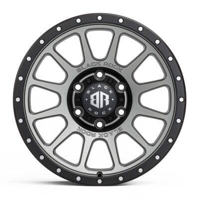 4X4 RIMS BLACK ROCK CAGE SATIN BLACK | NYC WHEELS