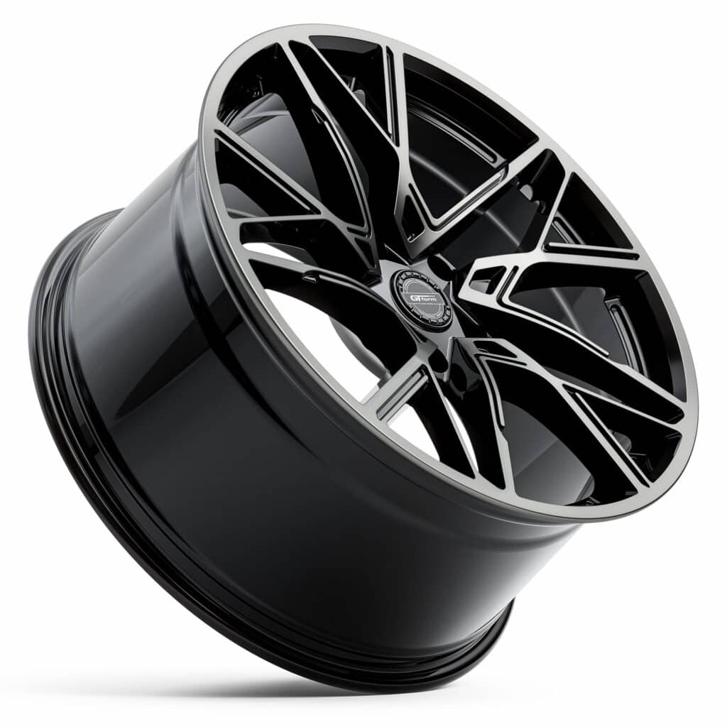CAR WHEELS GT FORM INTERFLOW BLACK TINTED RIMS | NYC WHEELS