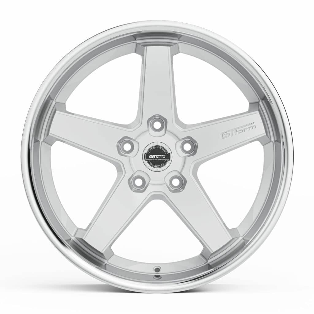 STAGGERED WHEELS GT FORM LEGACY WHITE RIMS | NYC WHEELS