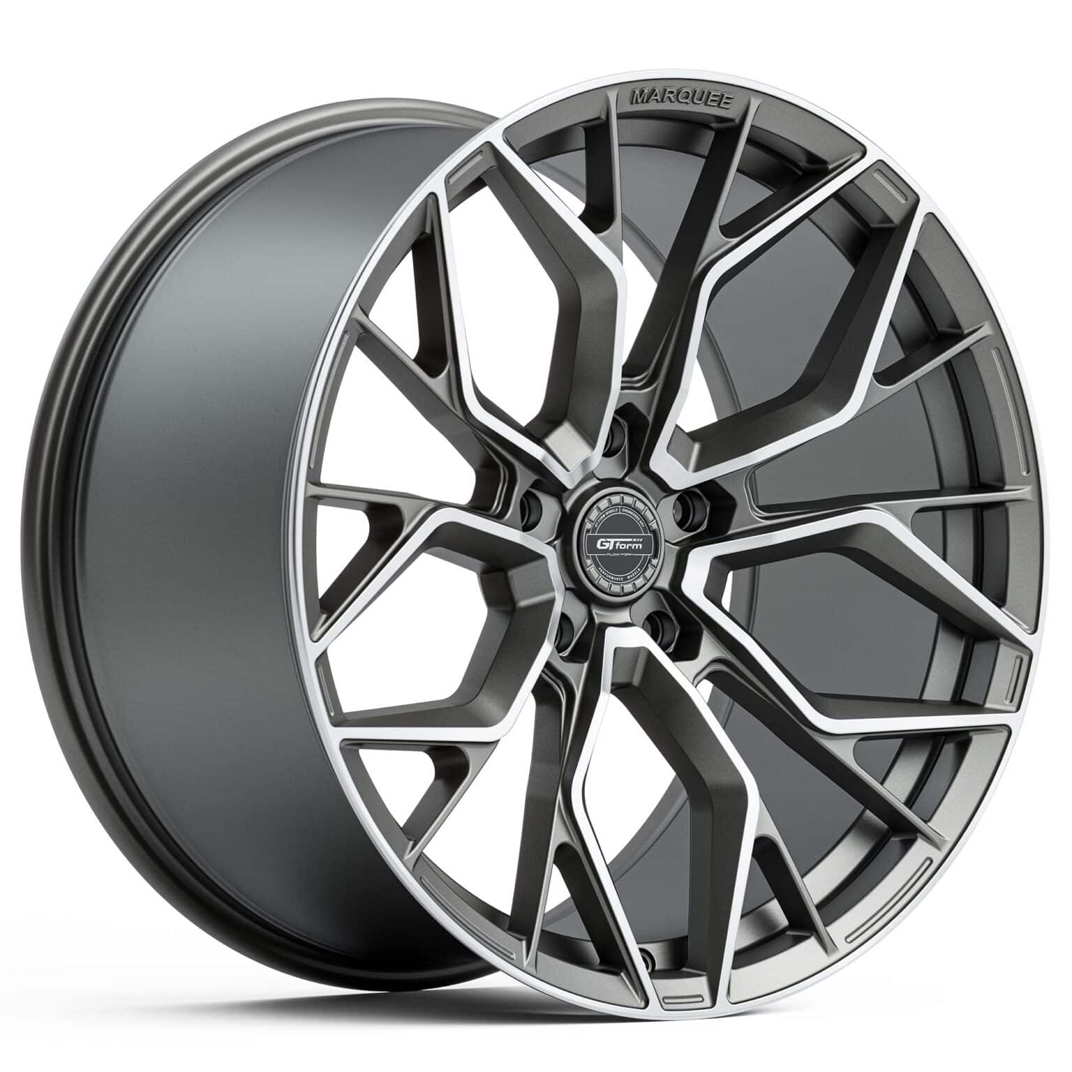 MAG WHEELS GT FORM MARQUEE GUNMETAL MACHINED RIMS | NYC WHEELS