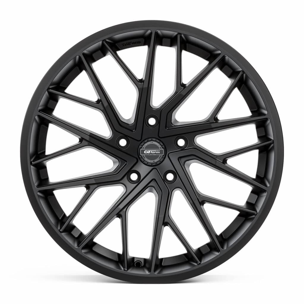MAG WHEELS GT FORM VERTEX SATIN BLACK RIMS | NYC WHEELS