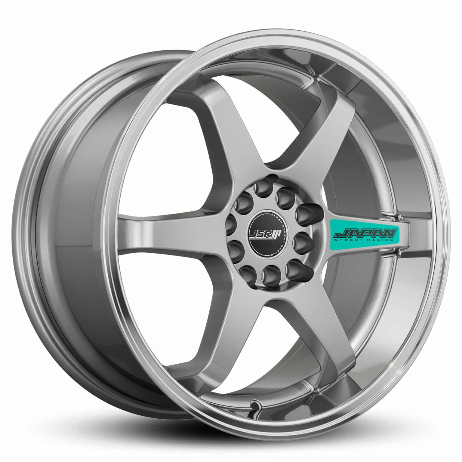 JDM WHEELS JSR ST21 SILVER MACHINED LIP | NYC WHEELS