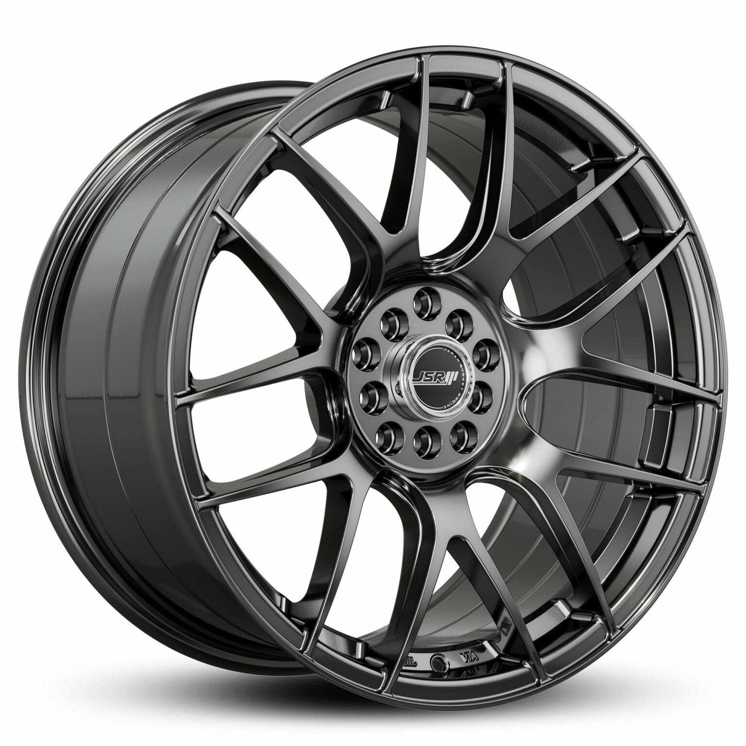 JDM WHEELS JSR ST26 SHADOW CHROME RIMS | NYC WHEELS