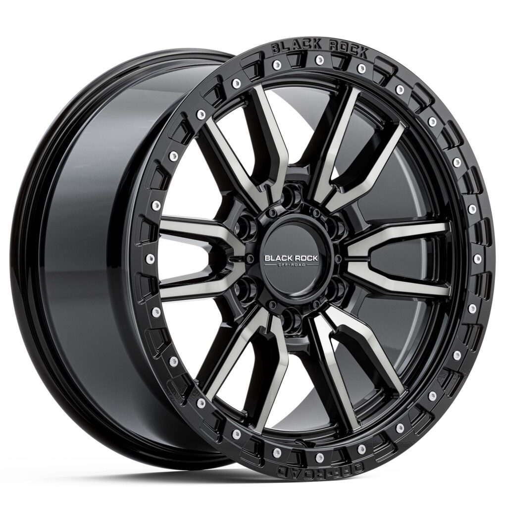 4X4 RIMS BLACK ROCK RAMBLER GLOSS BLACK TINTED | NYC WHEELS