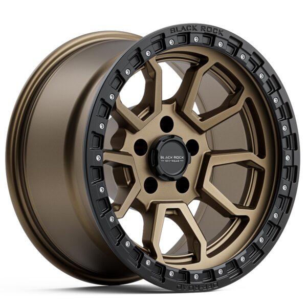 4X4 RIMS BLACK ROCK COBRA 5S BRONZE/BLACK | NYC WHEELS